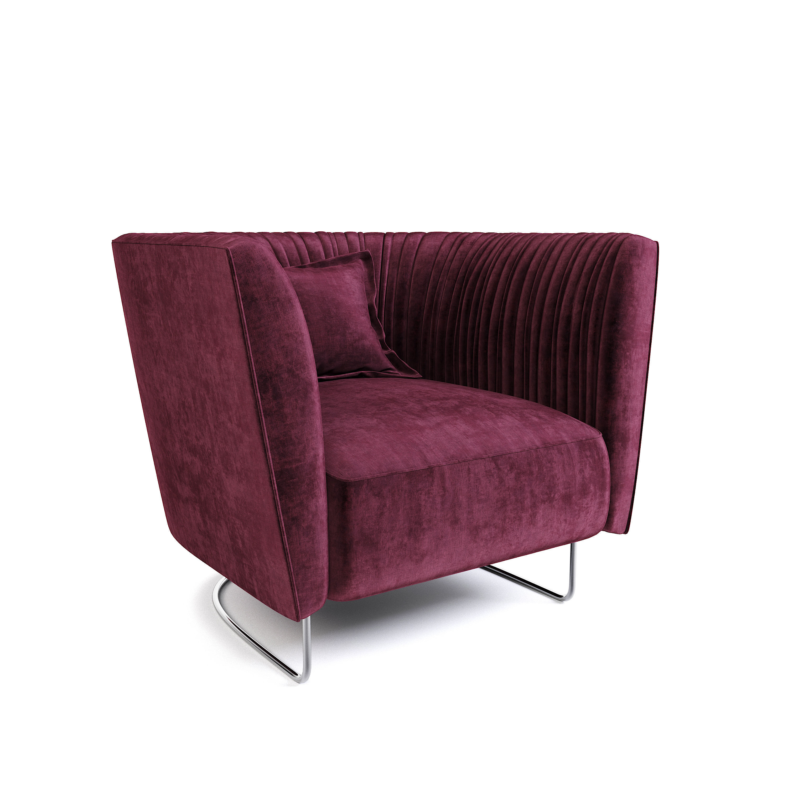 Desiree Shellon armchair 3D model | CGTrader