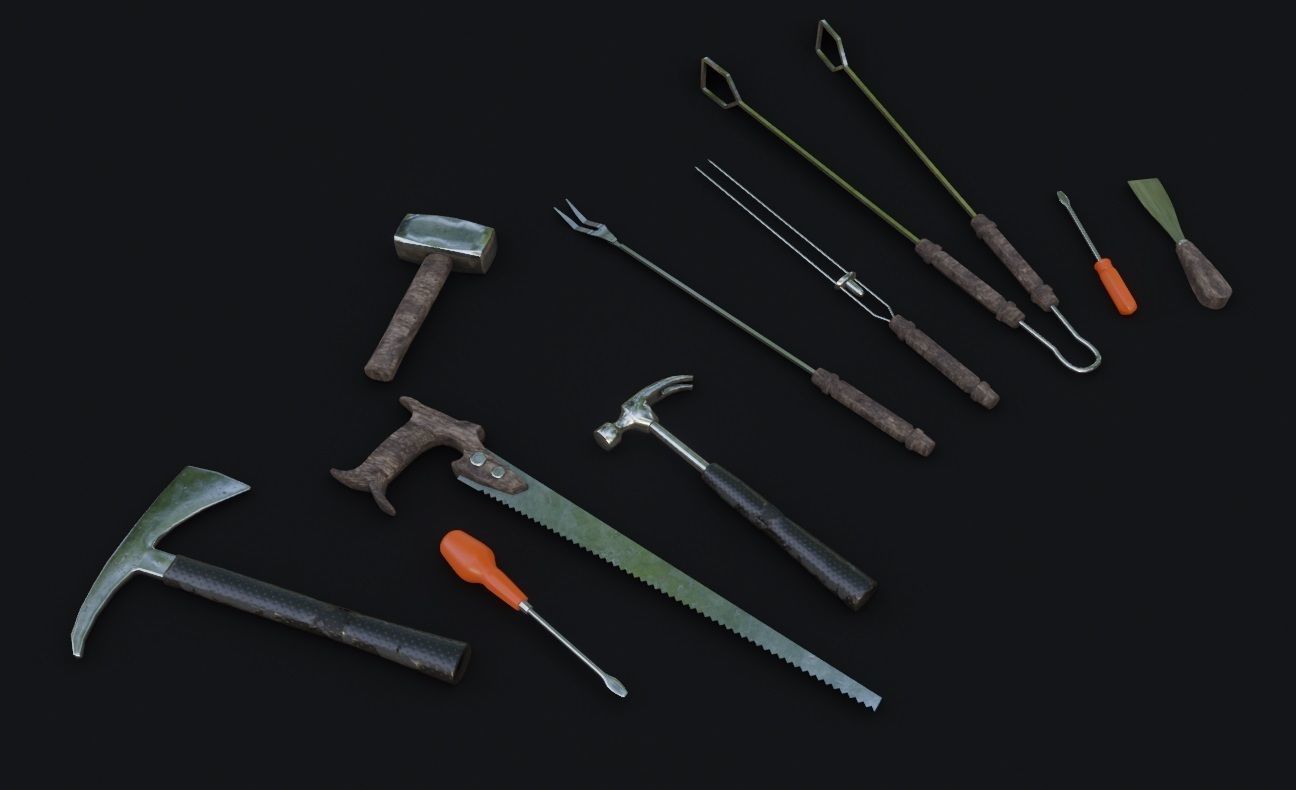 3D model Toolkit 3D Model Collection VR / AR / low-poly | CGTrader