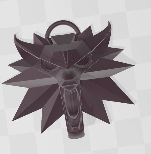 Witcher III Medallion 3D model 3D printable | CGTrader