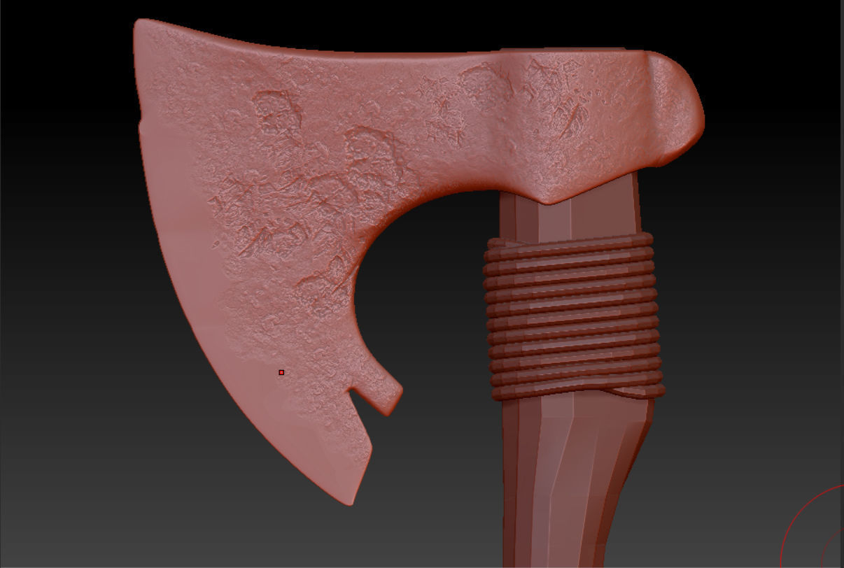OLD AXE HIGHPOLY AND HIGH RESOLUTION TEXTURES 3D model | CGTrader