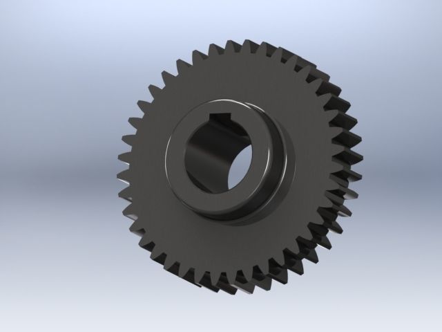 Meshing Gears - Gear Mechanism 3D model animated | CGTrader