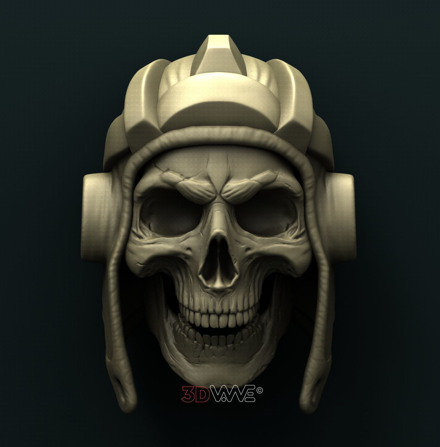 SKULL 3D MODEL FOR CNC 3D model | CGTrader