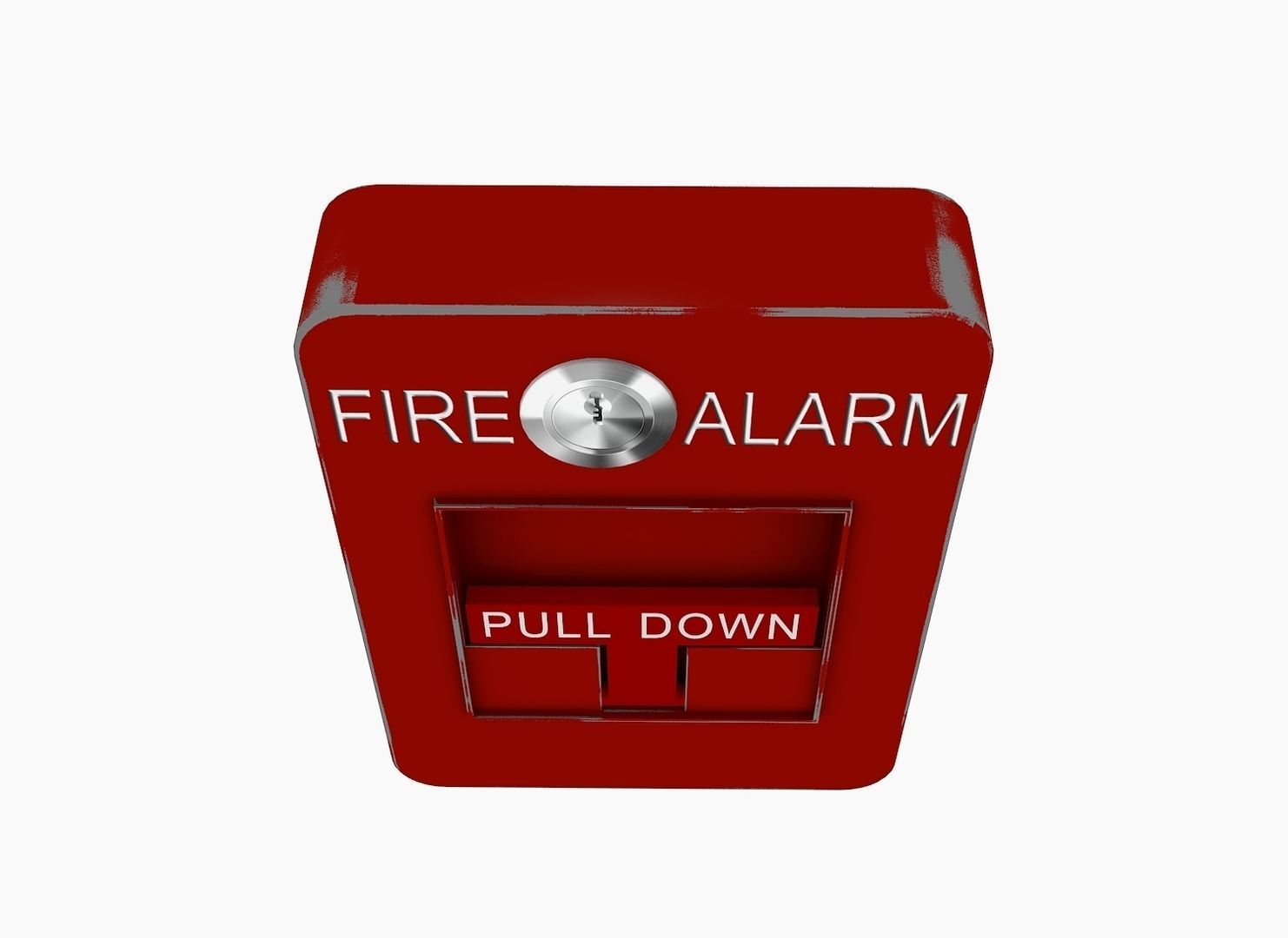 3D model 3D FIRE ALARM VR / AR / low-poly | CGTrader
