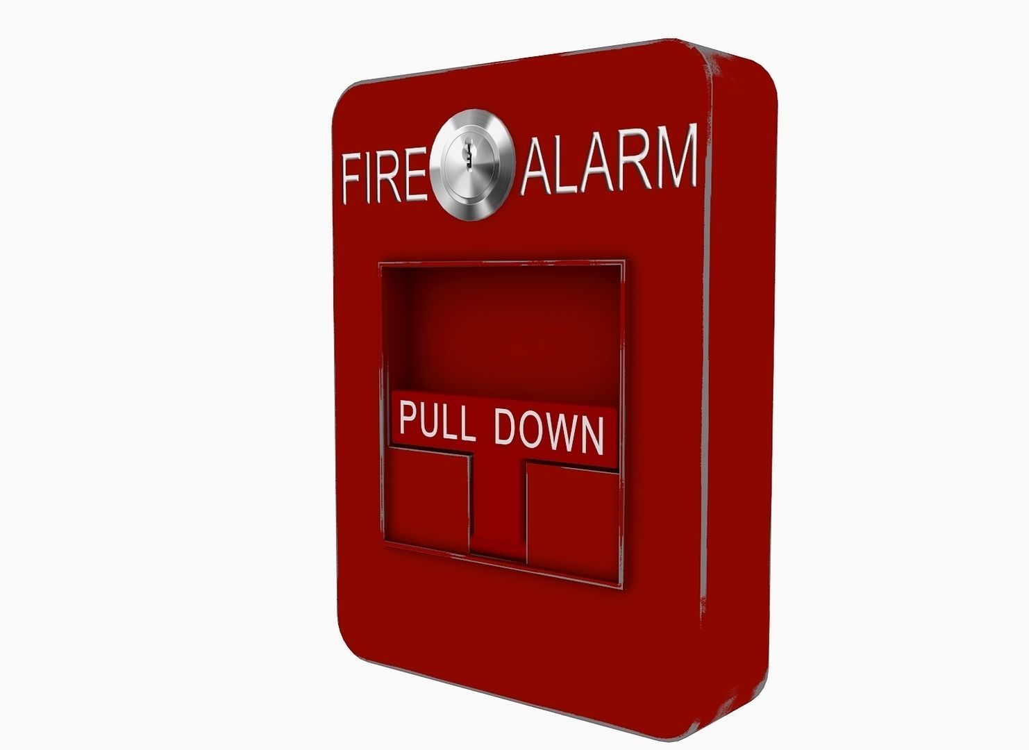 3D model 3D FIRE ALARM VR / AR / low-poly | CGTrader