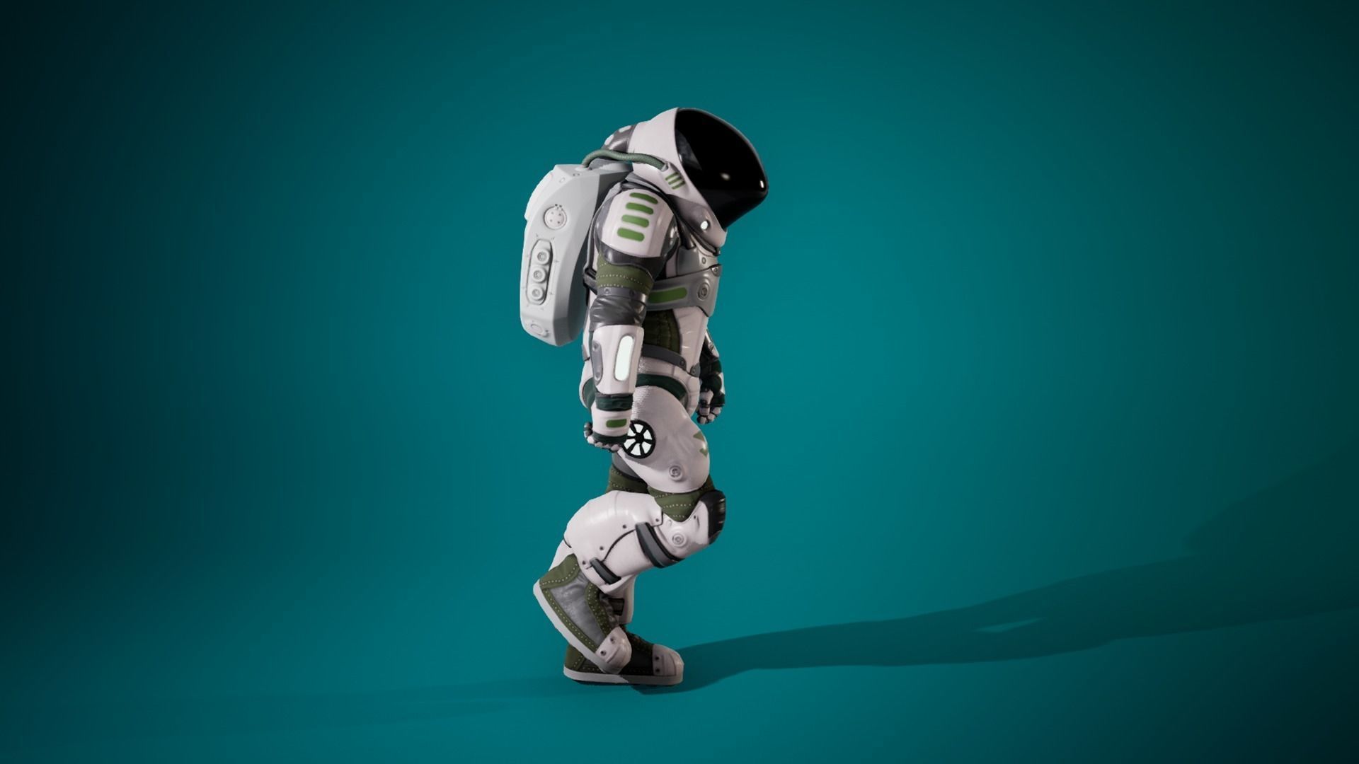 3D model Space explorer VR / AR / low-poly | CGTrader