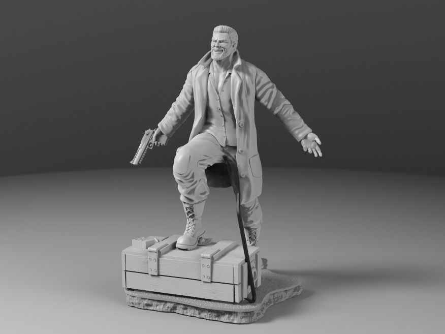 Billy Butcher The BOYS 3D model 3D printable | CGTrader
