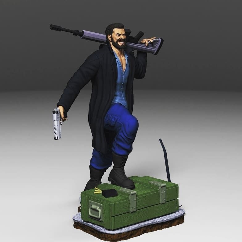 Billy Butcher The BOYS 3D model 3D printable | CGTrader