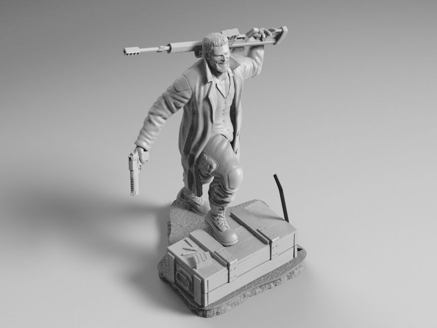 Billy Butcher The BOYS 3D model 3D printable | CGTrader