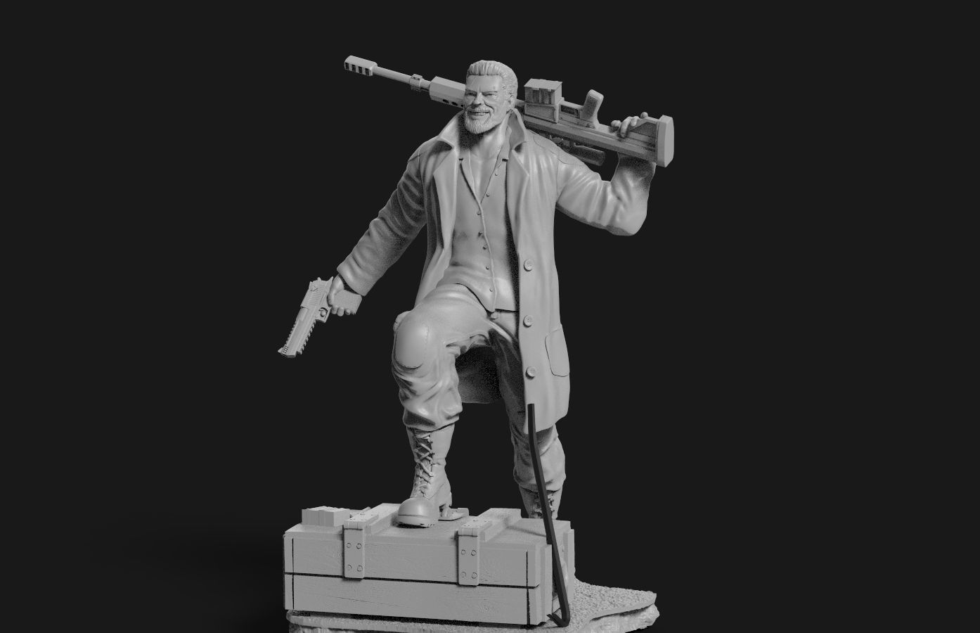 Billy Butcher The BOYS 3D model 3D printable | CGTrader