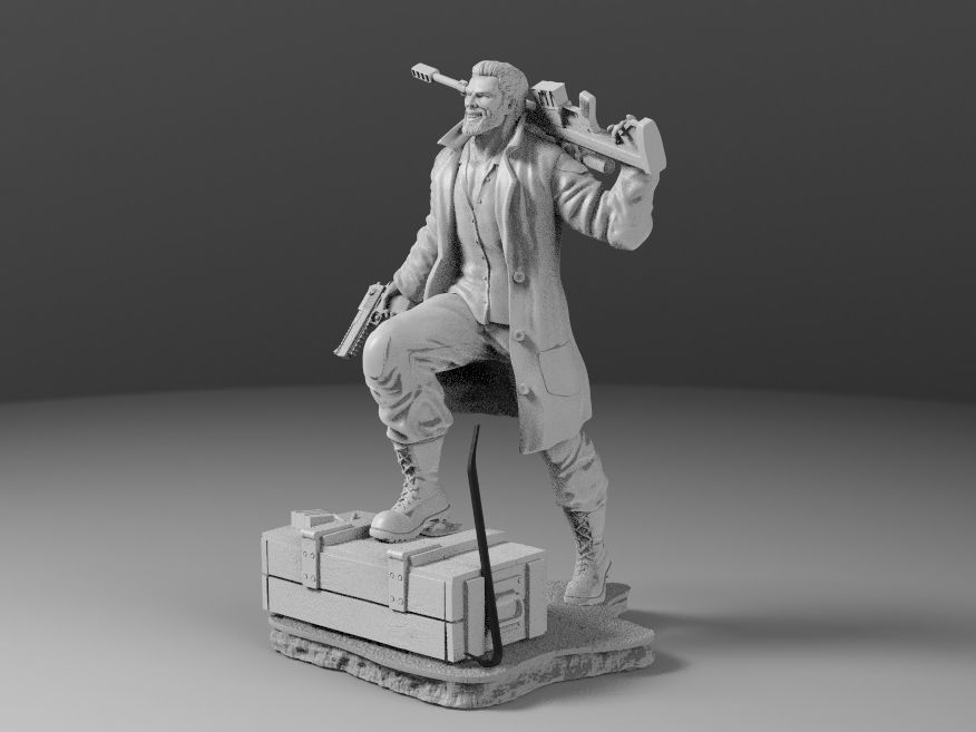 Billy Butcher The BOYS 3D model 3D printable | CGTrader