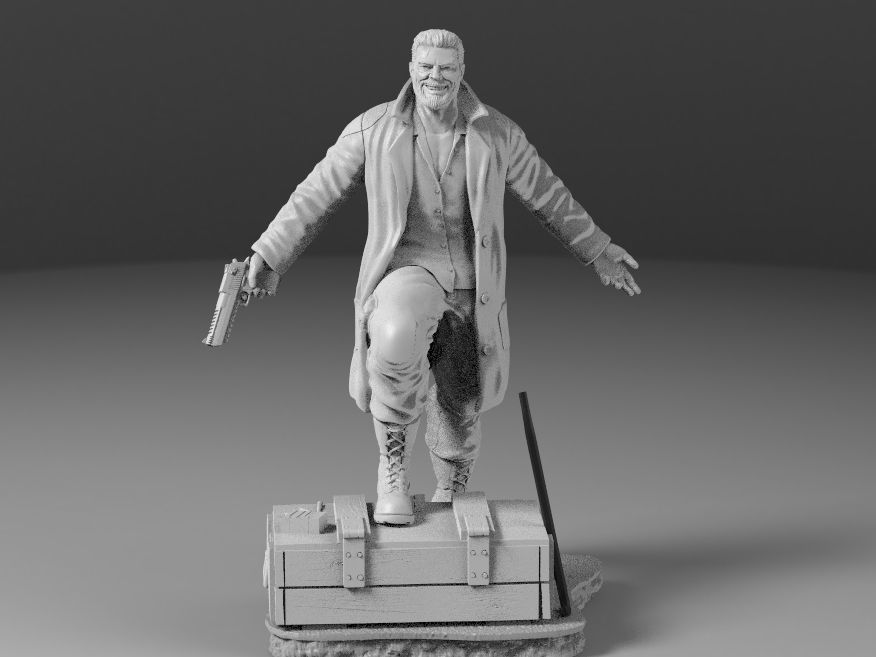 Billy Butcher The BOYS 3D model 3D printable | CGTrader