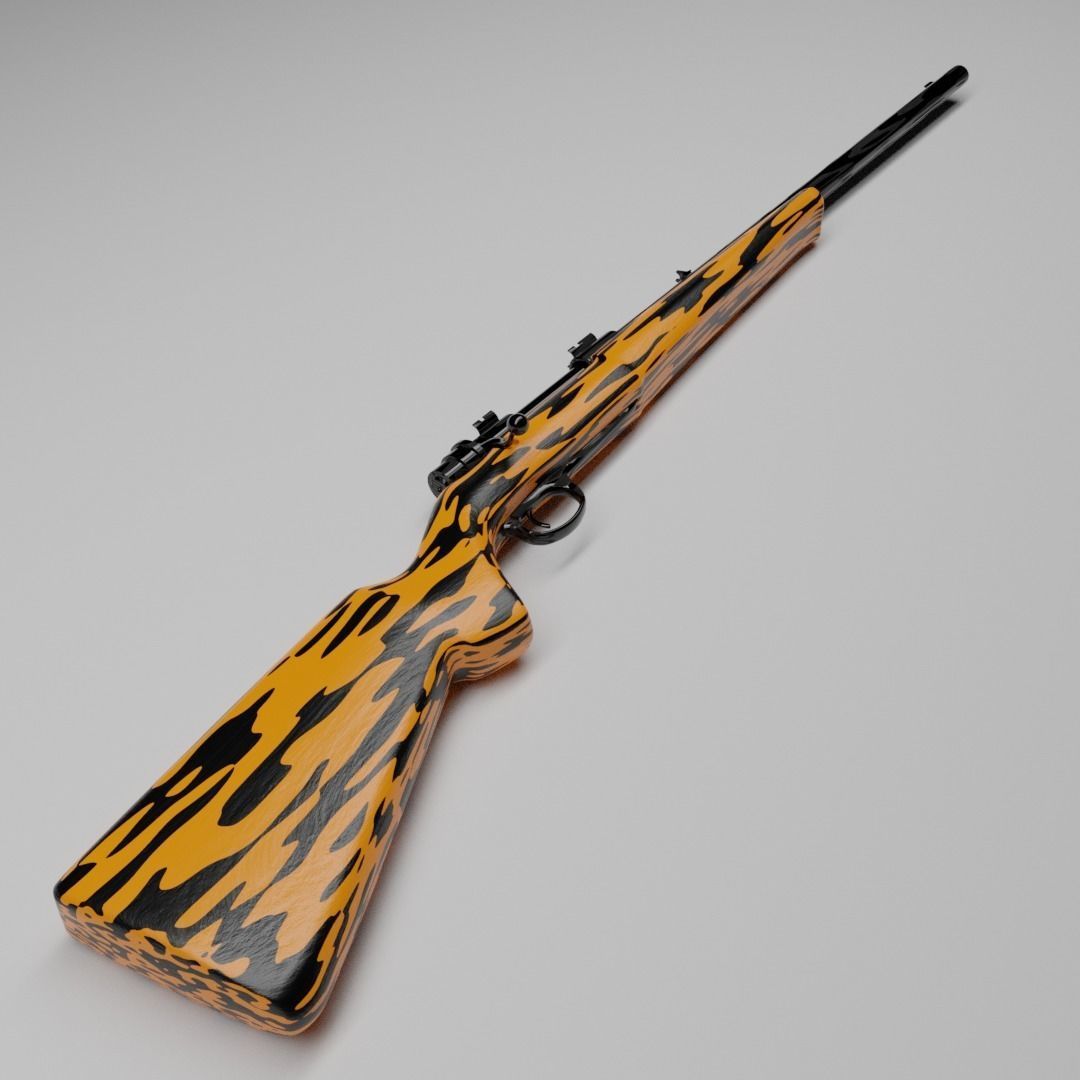 Free FPS Hunting Rifle 3D model | CGTrader