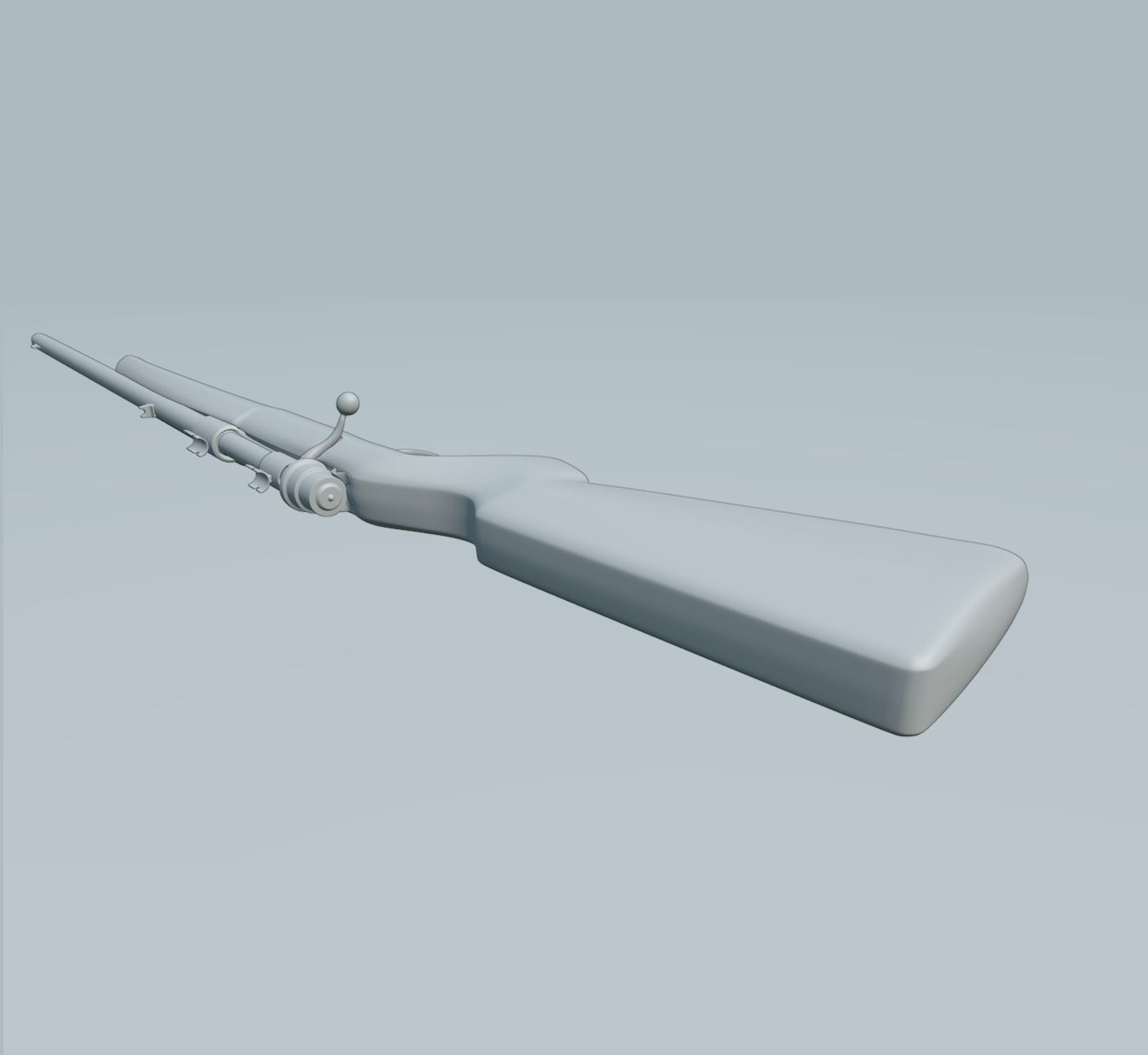 Free FPS Hunting Rifle 3D model | CGTrader