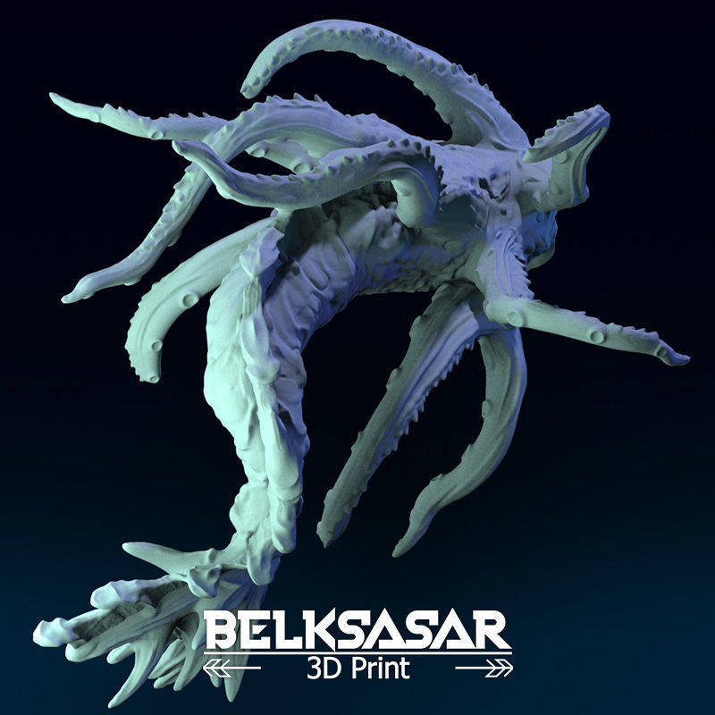 Aboleth Fanart 3D model 3D printable | CGTrader
