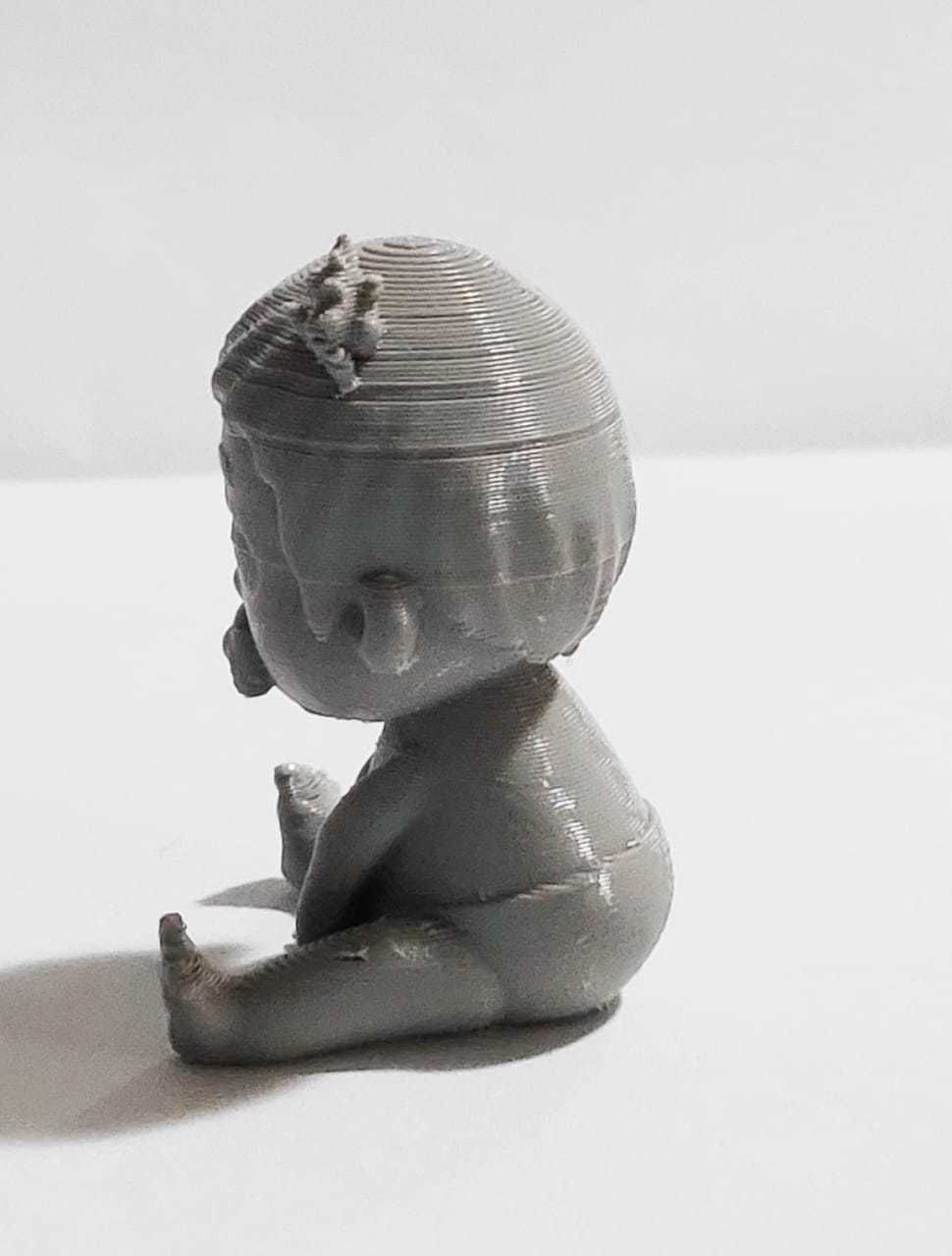 Sitting Baby 3D model 3D printable | CGTrader