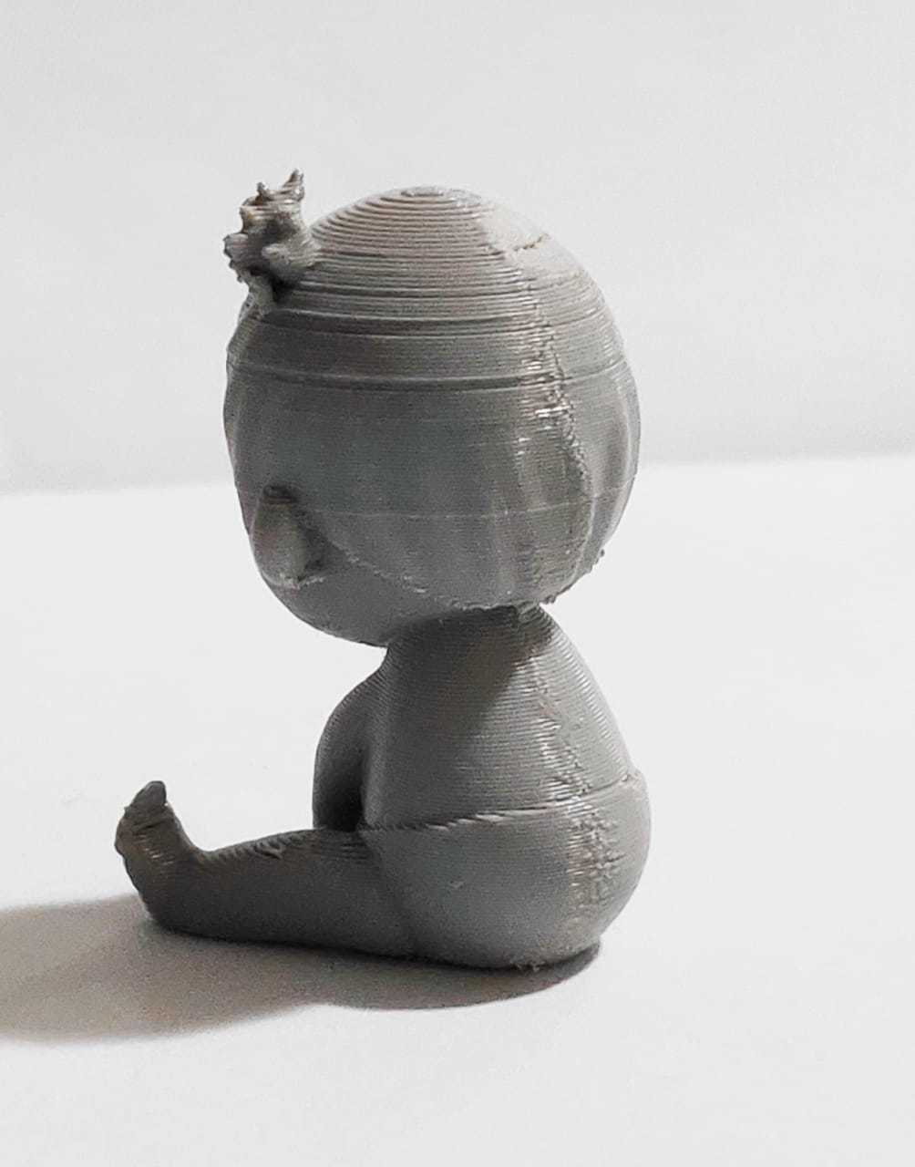 Sitting Baby 3D model 3D printable | CGTrader