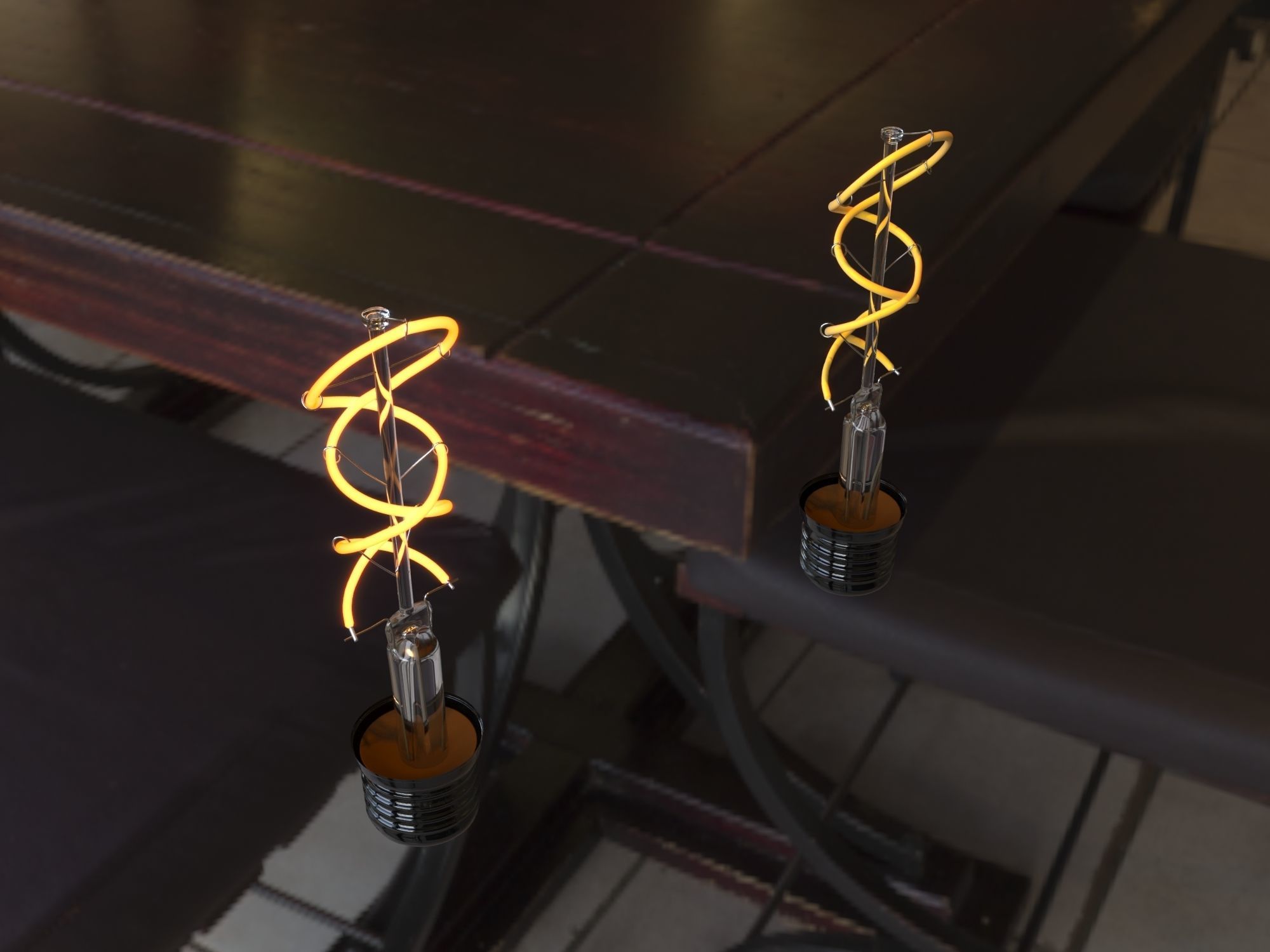 Edison Crown LED bulb 3D model | CGTrader