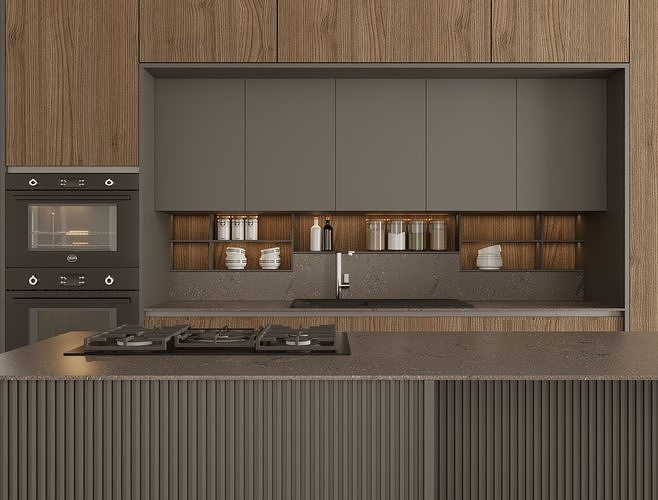 Modern Kitchen Design 3D model | CGTrader