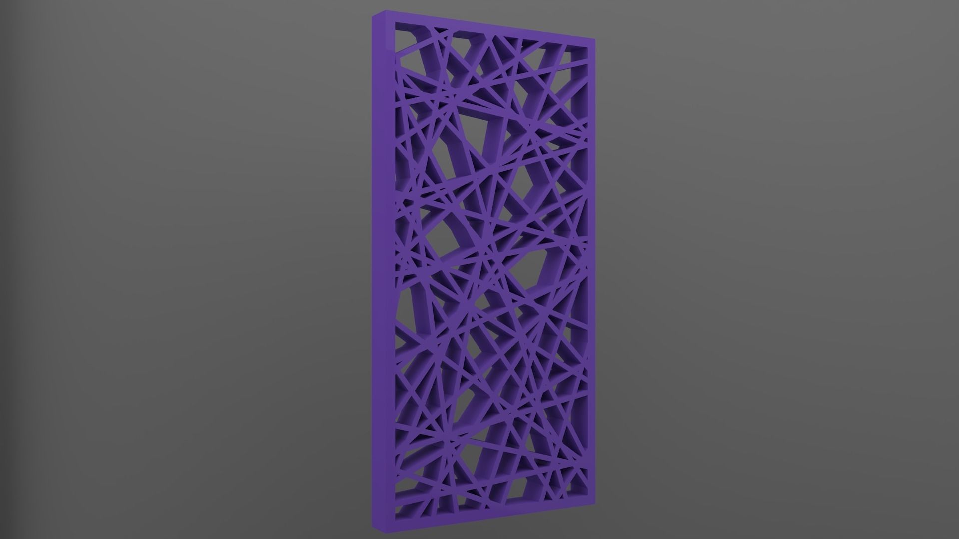 Geometric Panel free 3D model | CGTrader