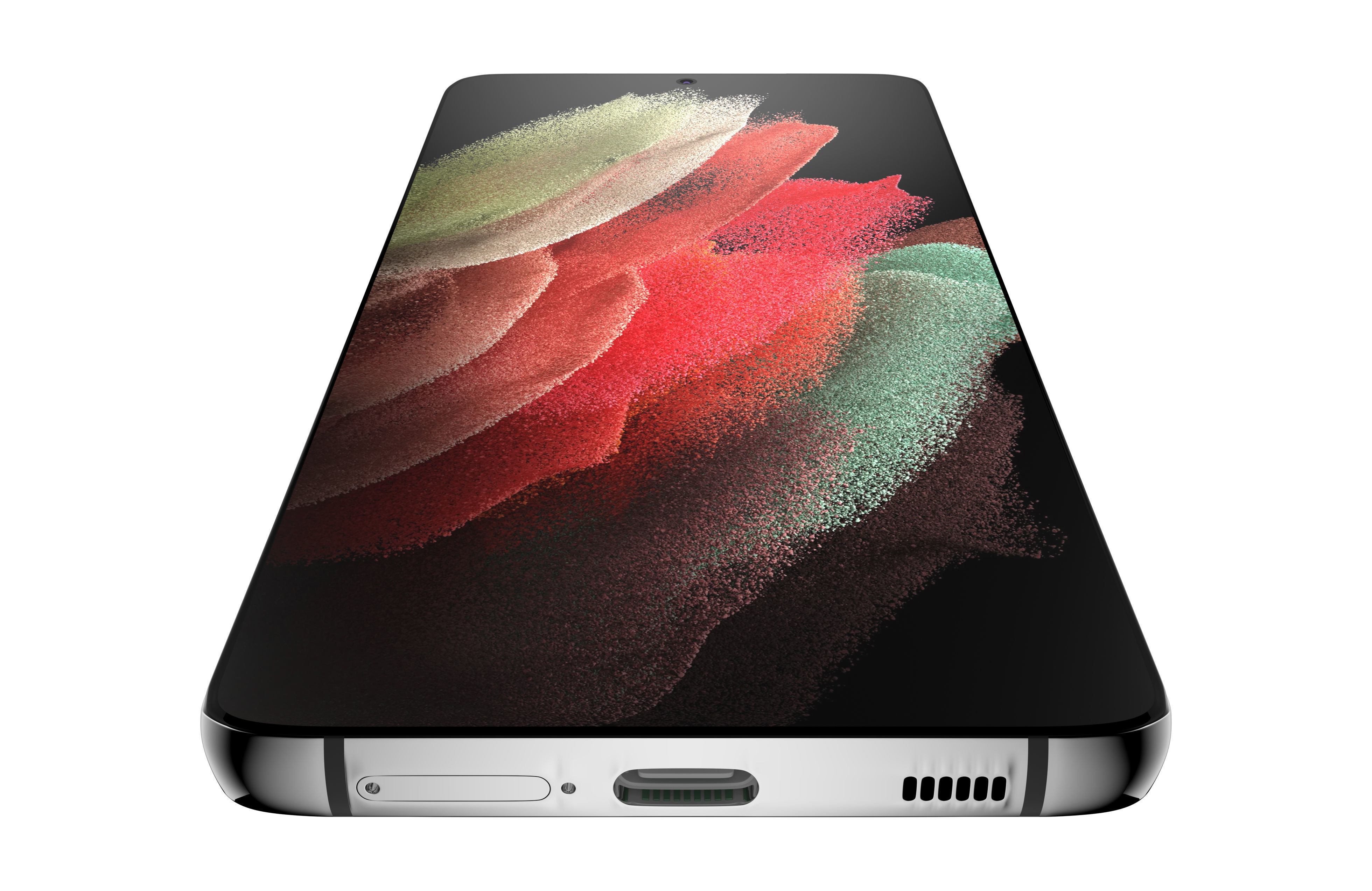 3D model Samsung Galaxy S21 Ultra Phantom Black VR / AR / low-poly ...