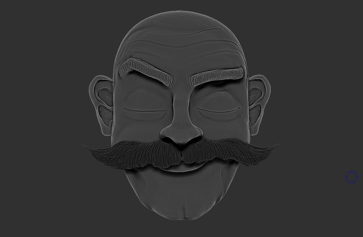 Old Zen Man 3D model | CGTrader