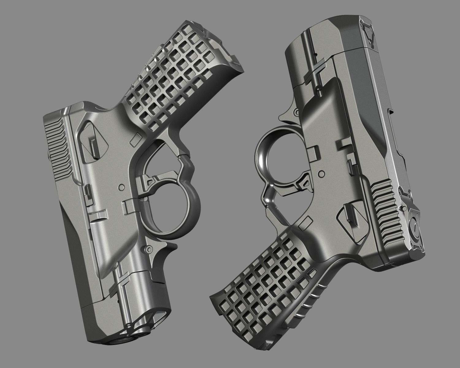 3D model pew pew - Refuser Tech VR / AR / low-poly | CGTrader