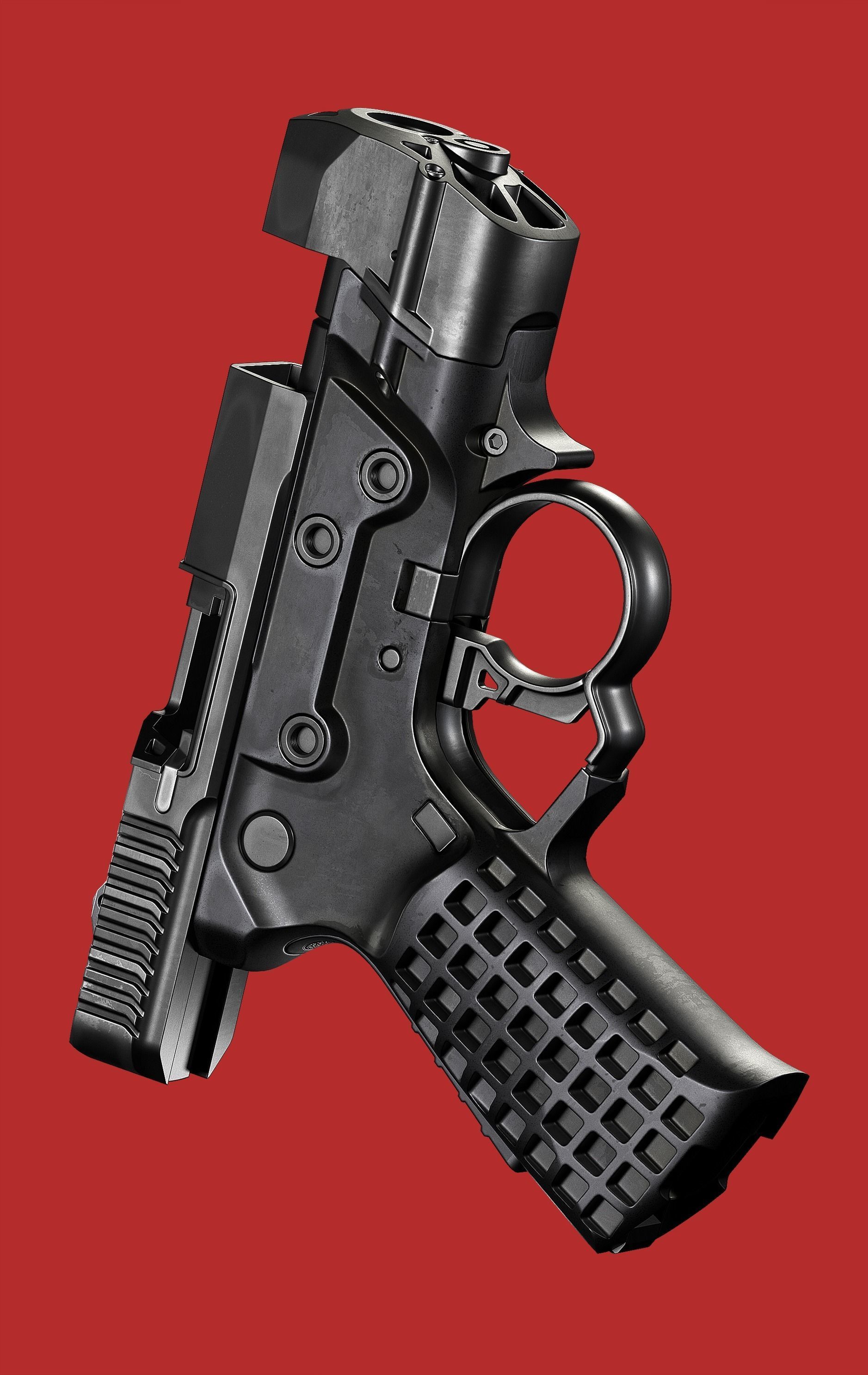 3D model pew pew - Refuser Tech VR / AR / low-poly | CGTrader