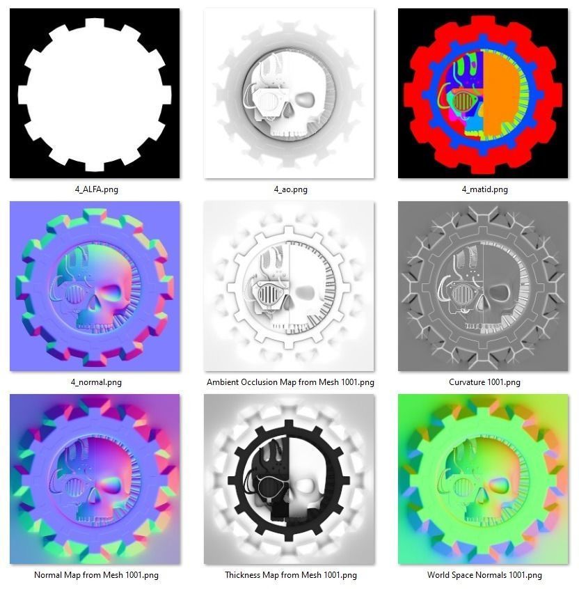 3D model Logo of the Adeptus Mechanicus Warhammer 40k VR / AR / low ...