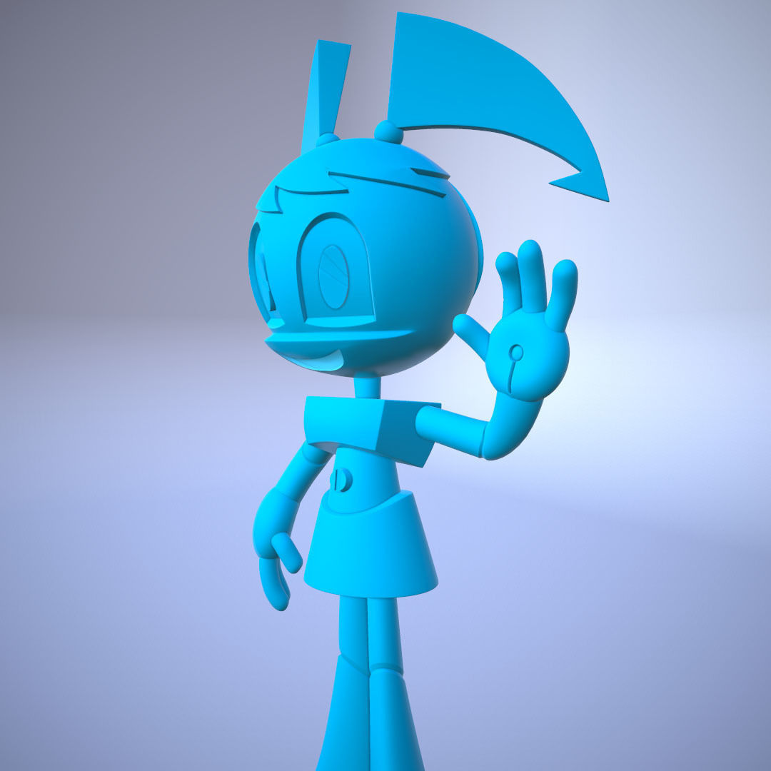 Hello Jenny - XJ-9 3D model 3D printable | CGTrader