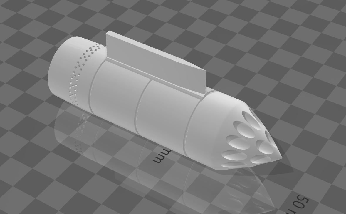 B-8M1 Missile Pod 3D model 3D printable | CGTrader