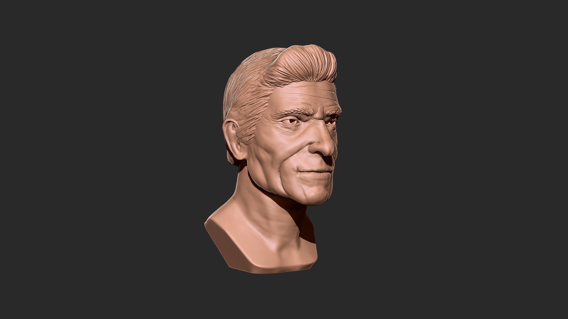 William Devoe Head Sculpture 3D model | CGTrader