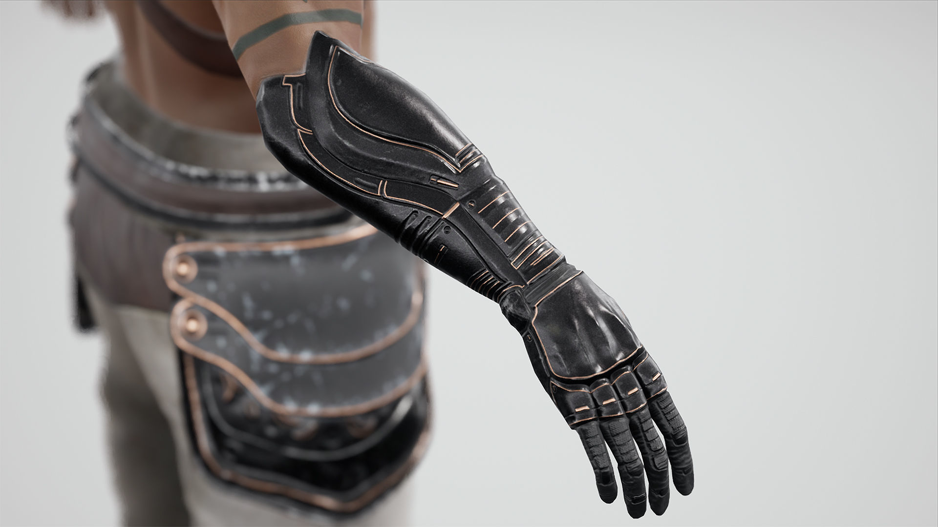 3D model Tribal Warrior VR / AR / low-poly | CGTrader