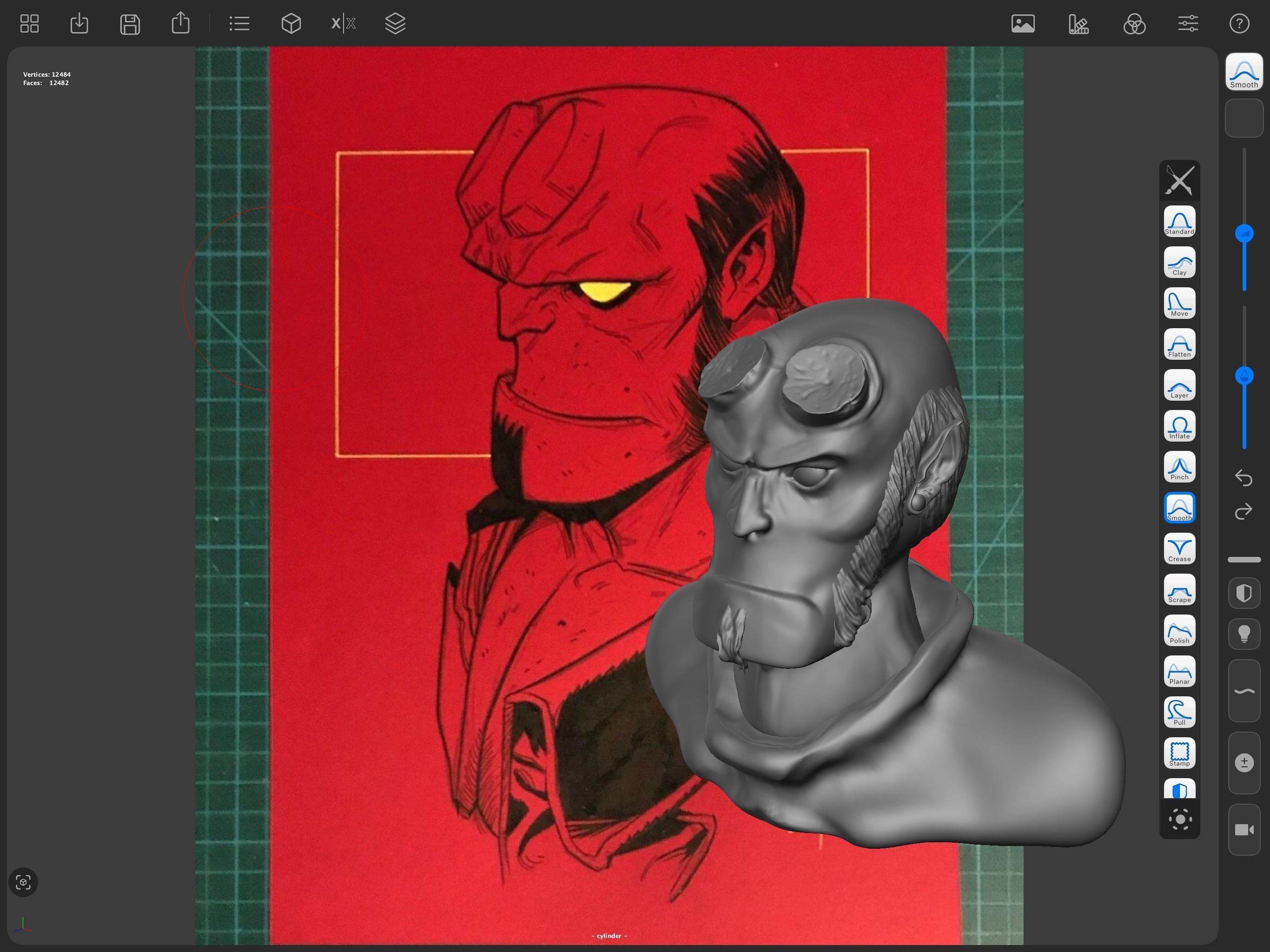 Hellboy free 3D model 3D printable | CGTrader