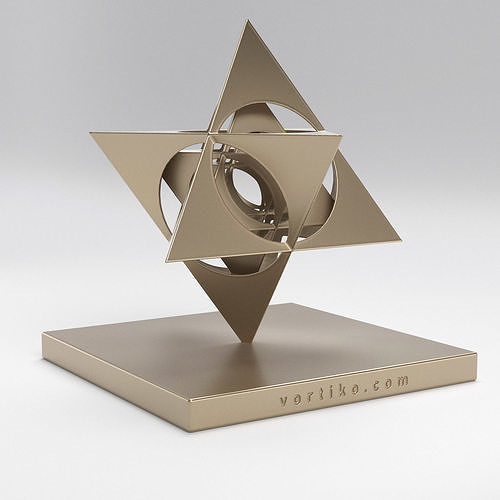 Star Tetrahedron 3D model 3D printable | CGTrader