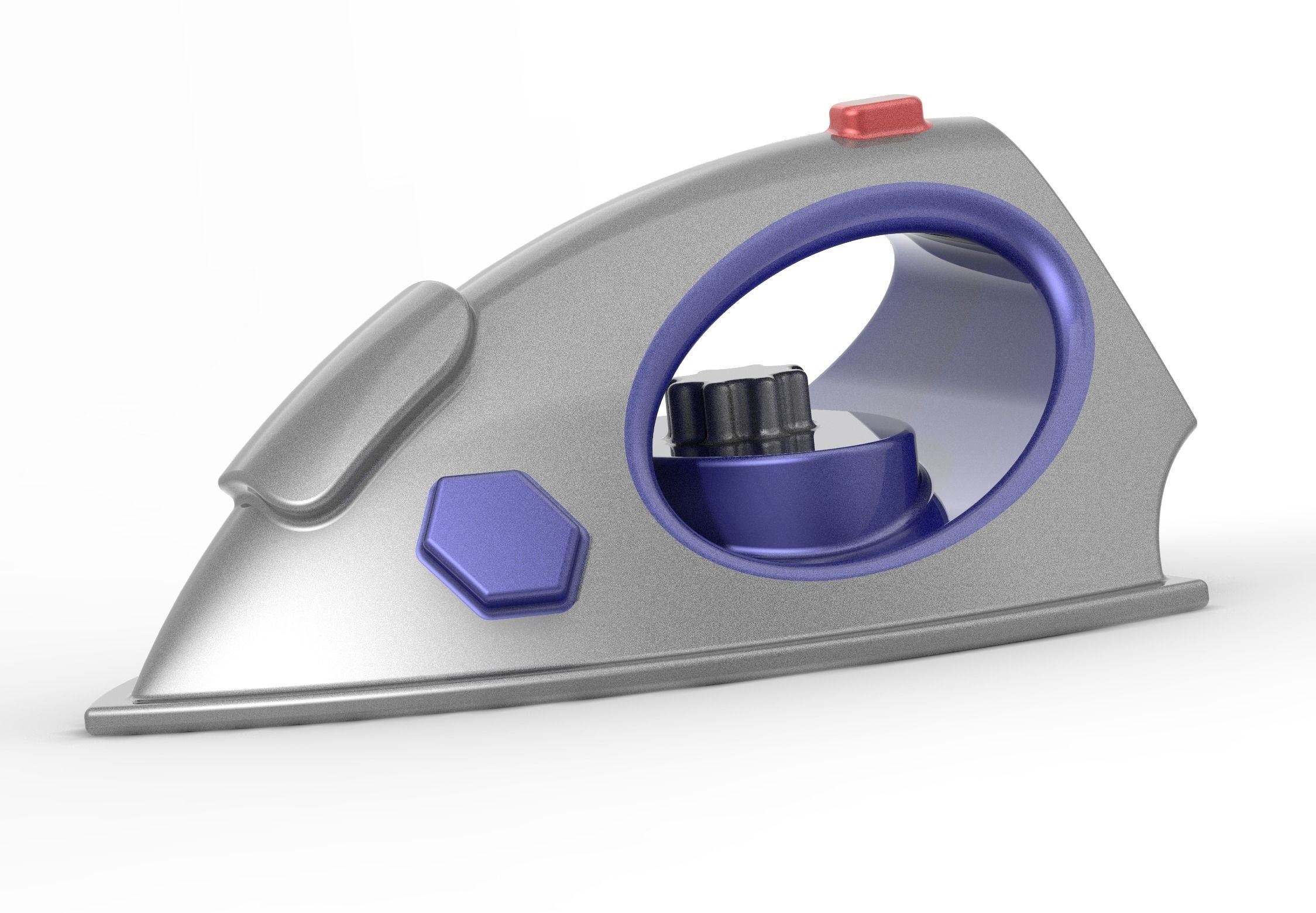Classic Iron Box 3D model 3D printable | CGTrader