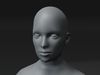 3D model Clothed Female Body Base Mesh 3D Model 10k Polygons VR / AR ...