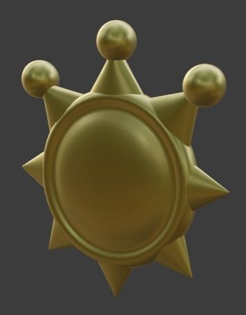 Shine Sprite from Super Mario Sunshine free 3D model | CGTrader