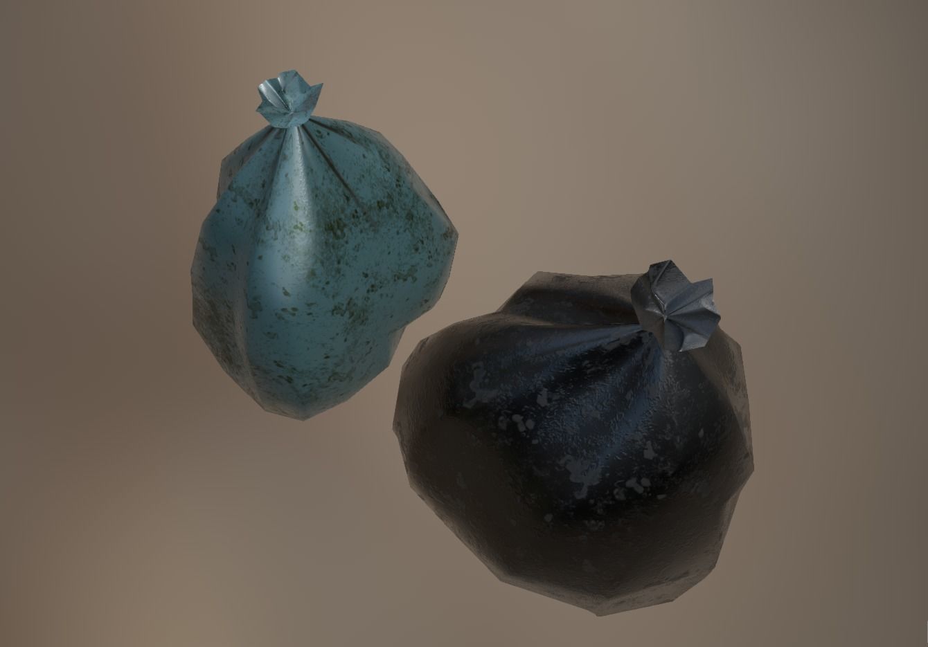 Garbage bag free VR / AR / low-poly 3D model | CGTrader