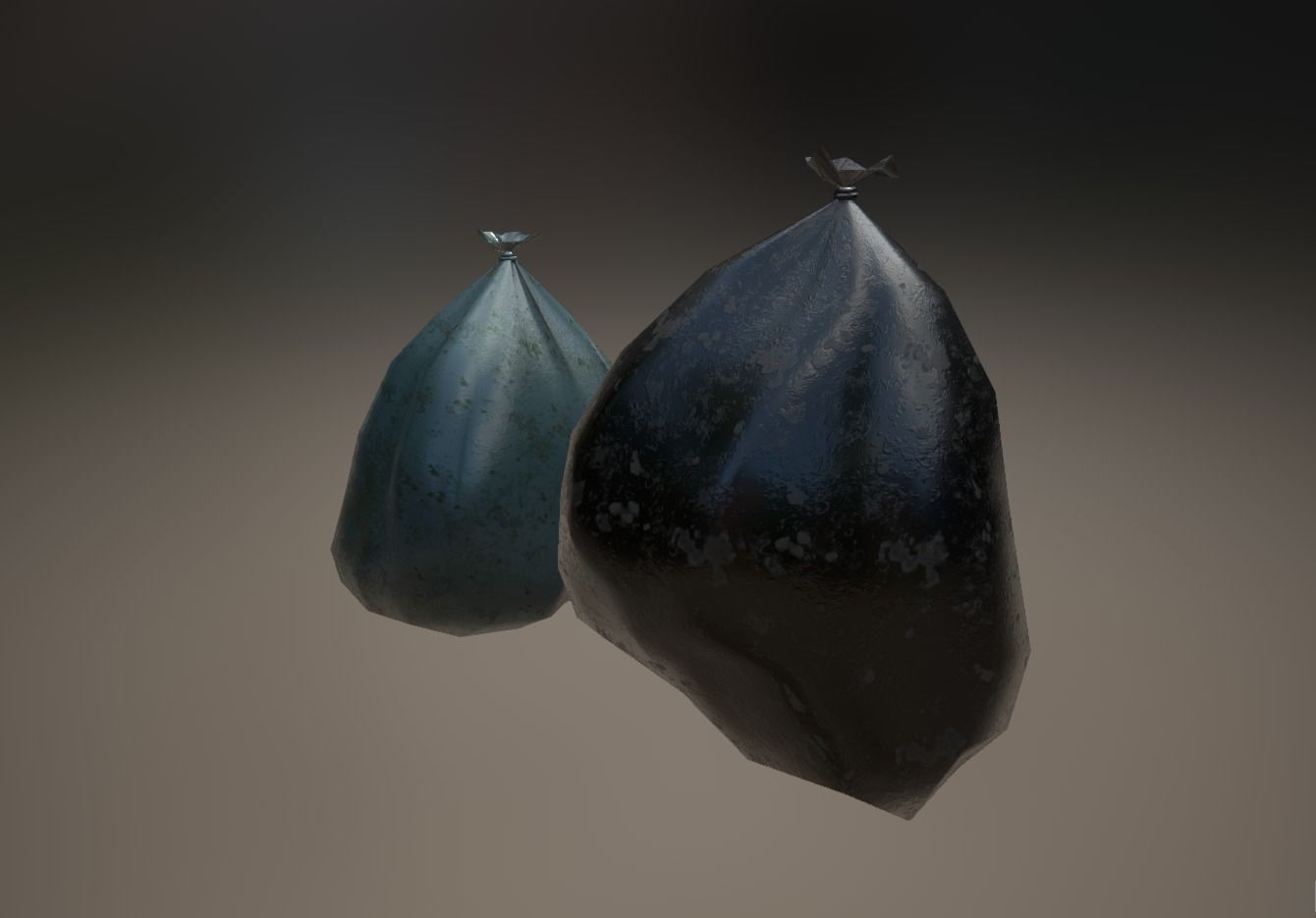 Garbage bag free VR / AR / low-poly 3D model | CGTrader