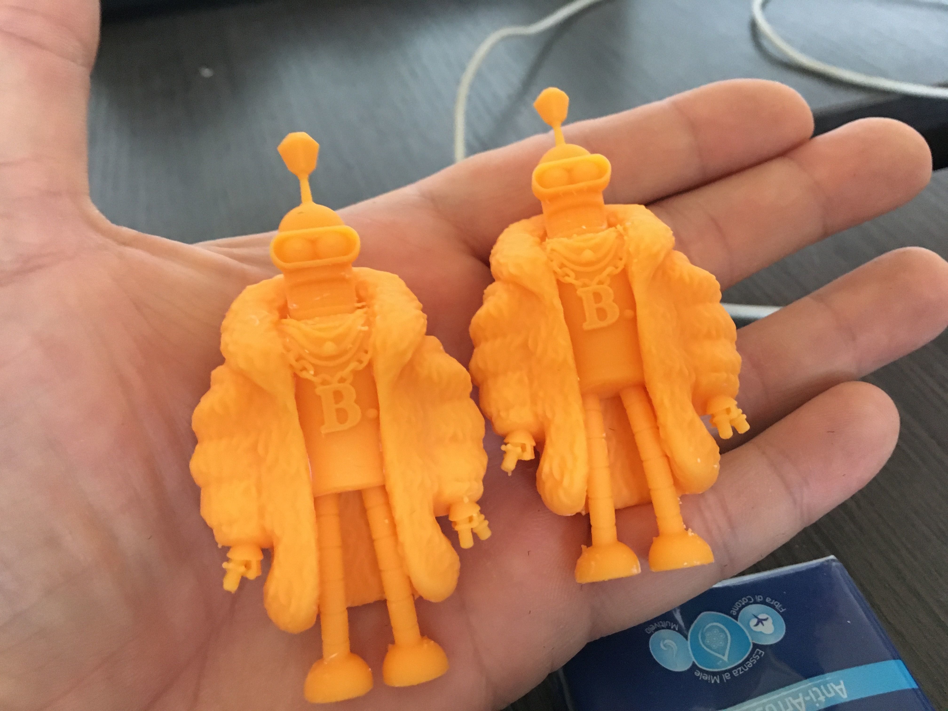 Bender Pimp statue from Futurama TV series 3D model 3D printable | CGTrader