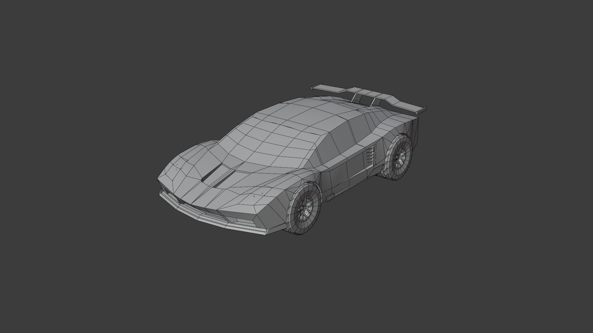 3D model Sports Car - Lowpoly VR / AR / low-poly | CGTrader