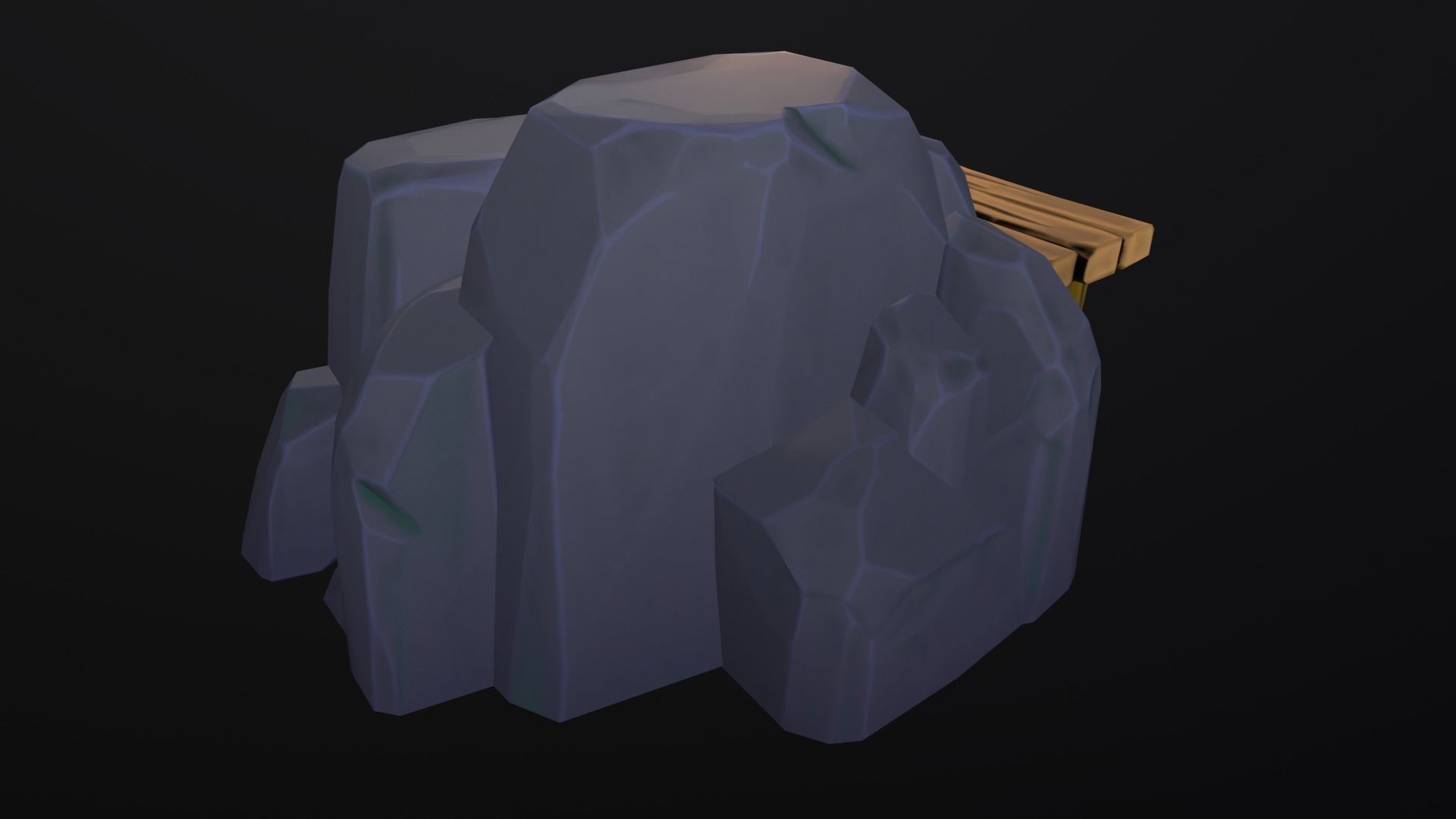 Game-ready stylized mine free VR / AR / low-poly 3D model | CGTrader