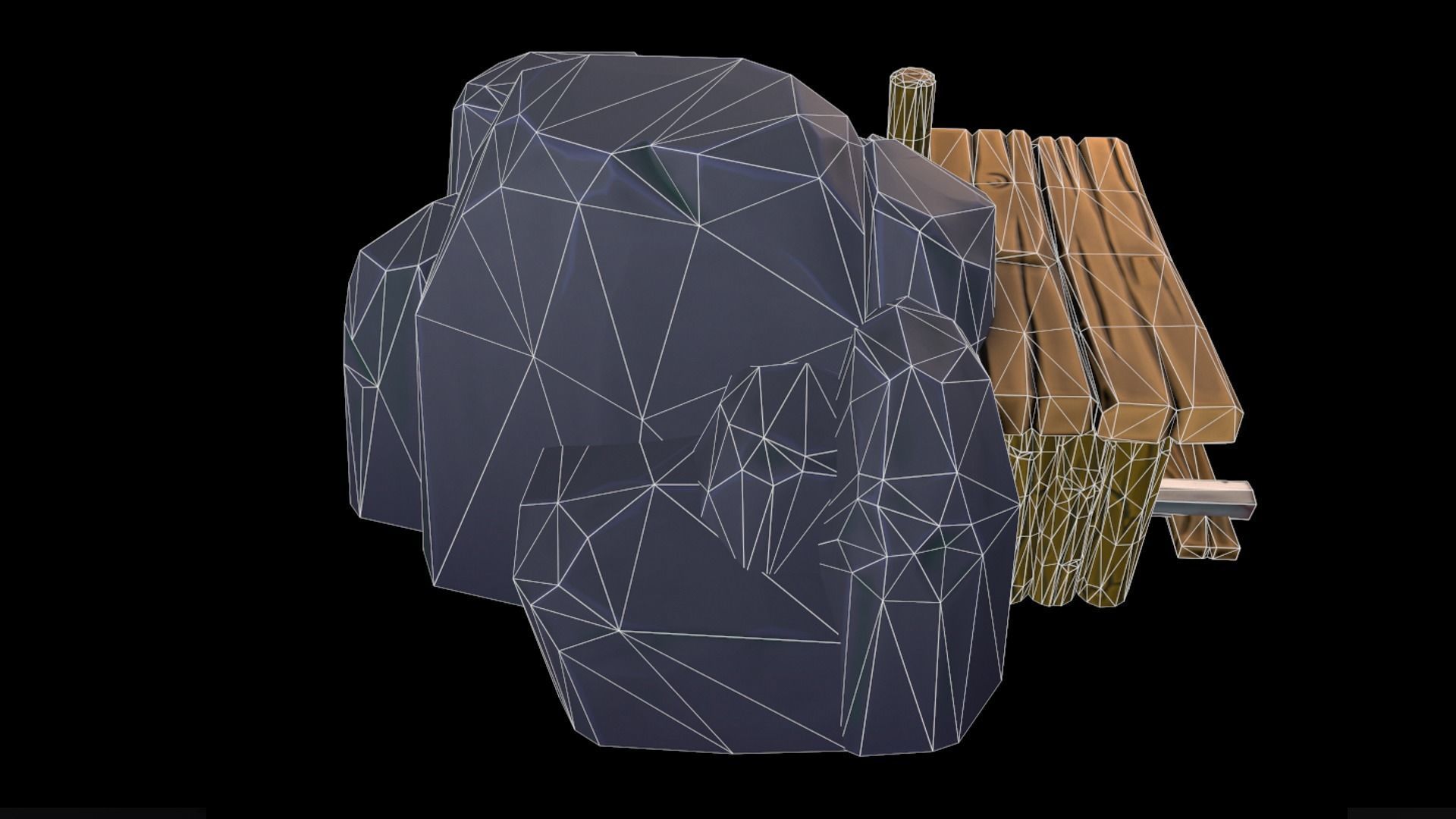 Game-ready stylized mine free VR / AR / low-poly 3D model | CGTrader