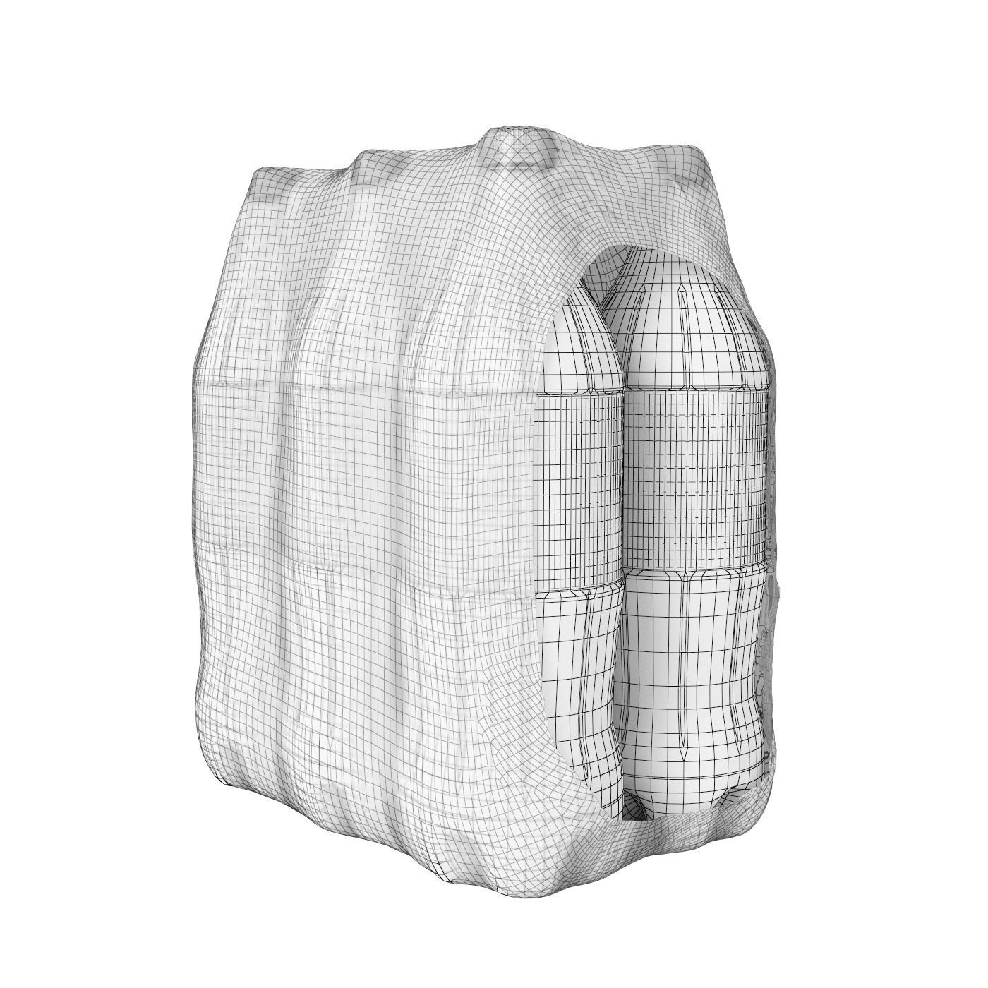 Pack Coca Cola 2L 3D model | CGTrader