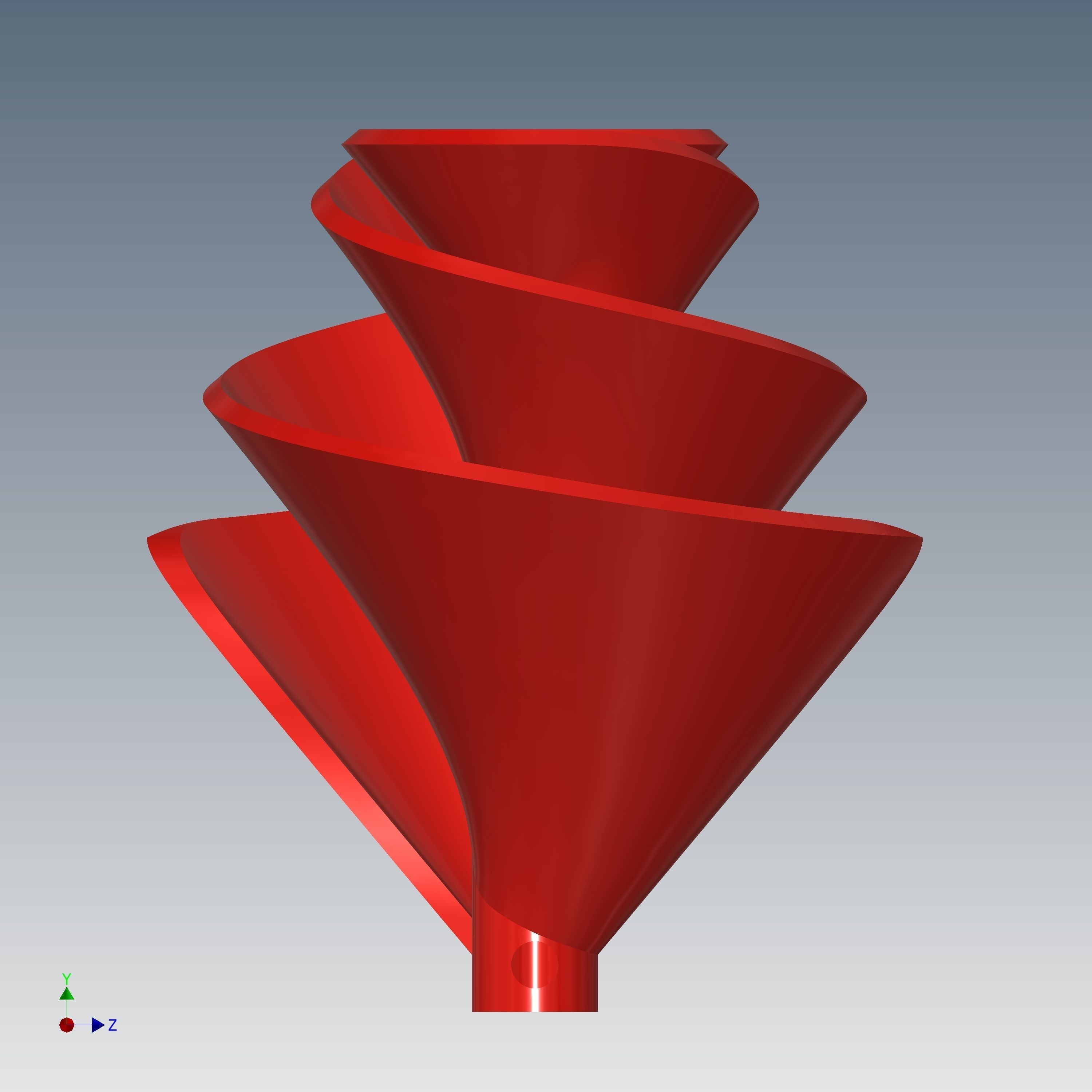 Lily Impeller 3D model 3D printable | CGTrader