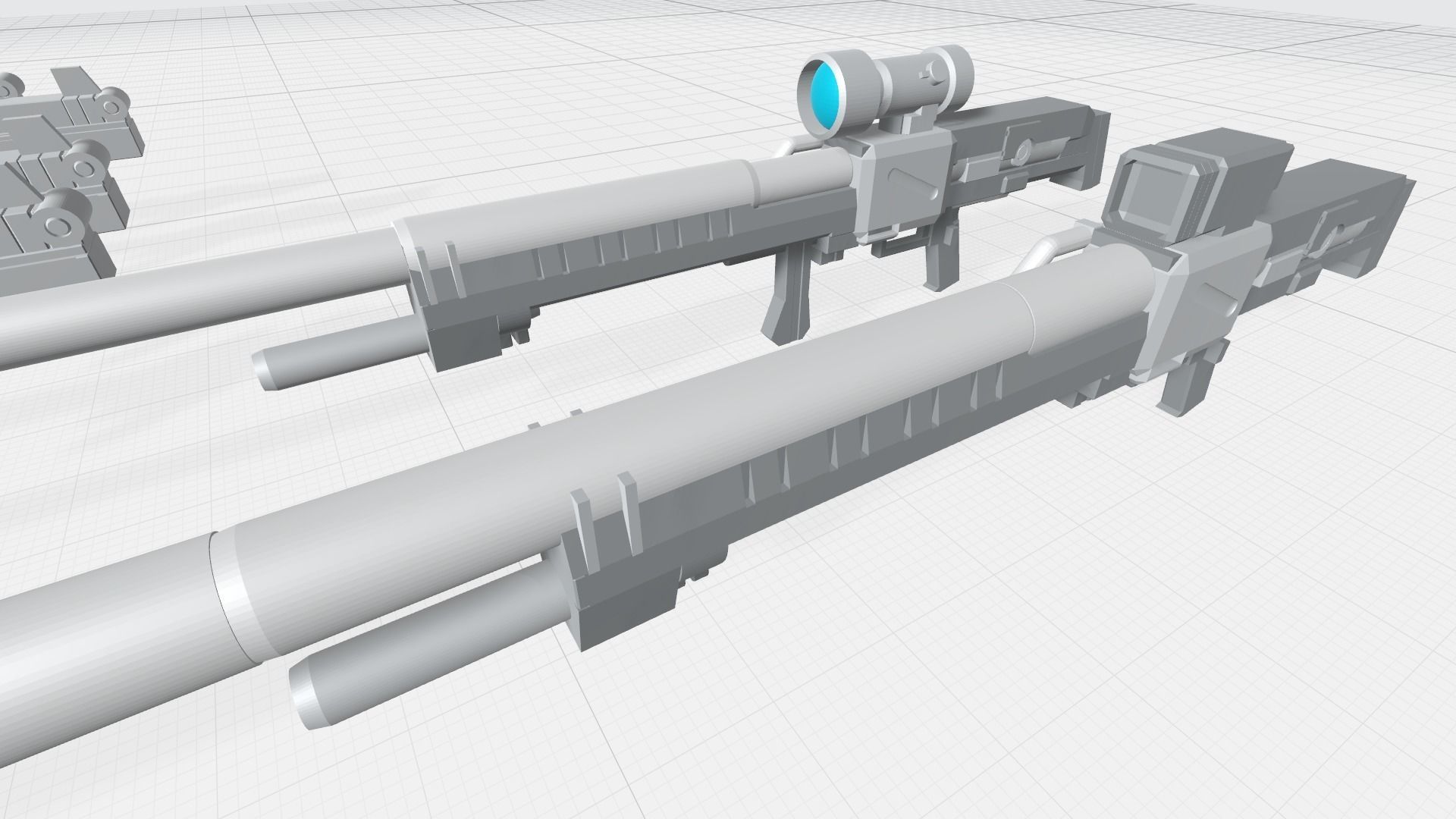 -MHW01-GM spec ops guns V1-2 Customizable 3D model 3D printable | CGTrader