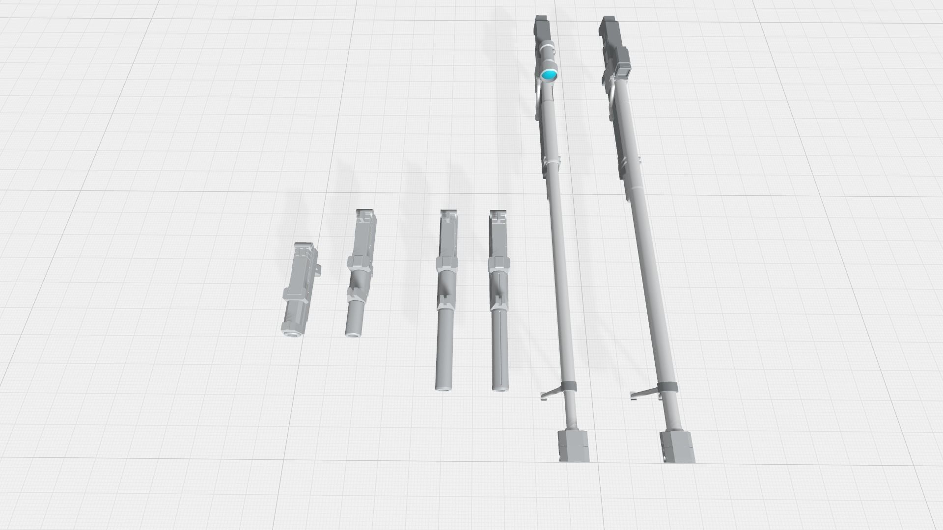 -MHW01-GM spec ops guns V1-2 Customizable 3D model 3D printable | CGTrader