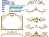 Floral Ornament Frames 3D model | CGTrader