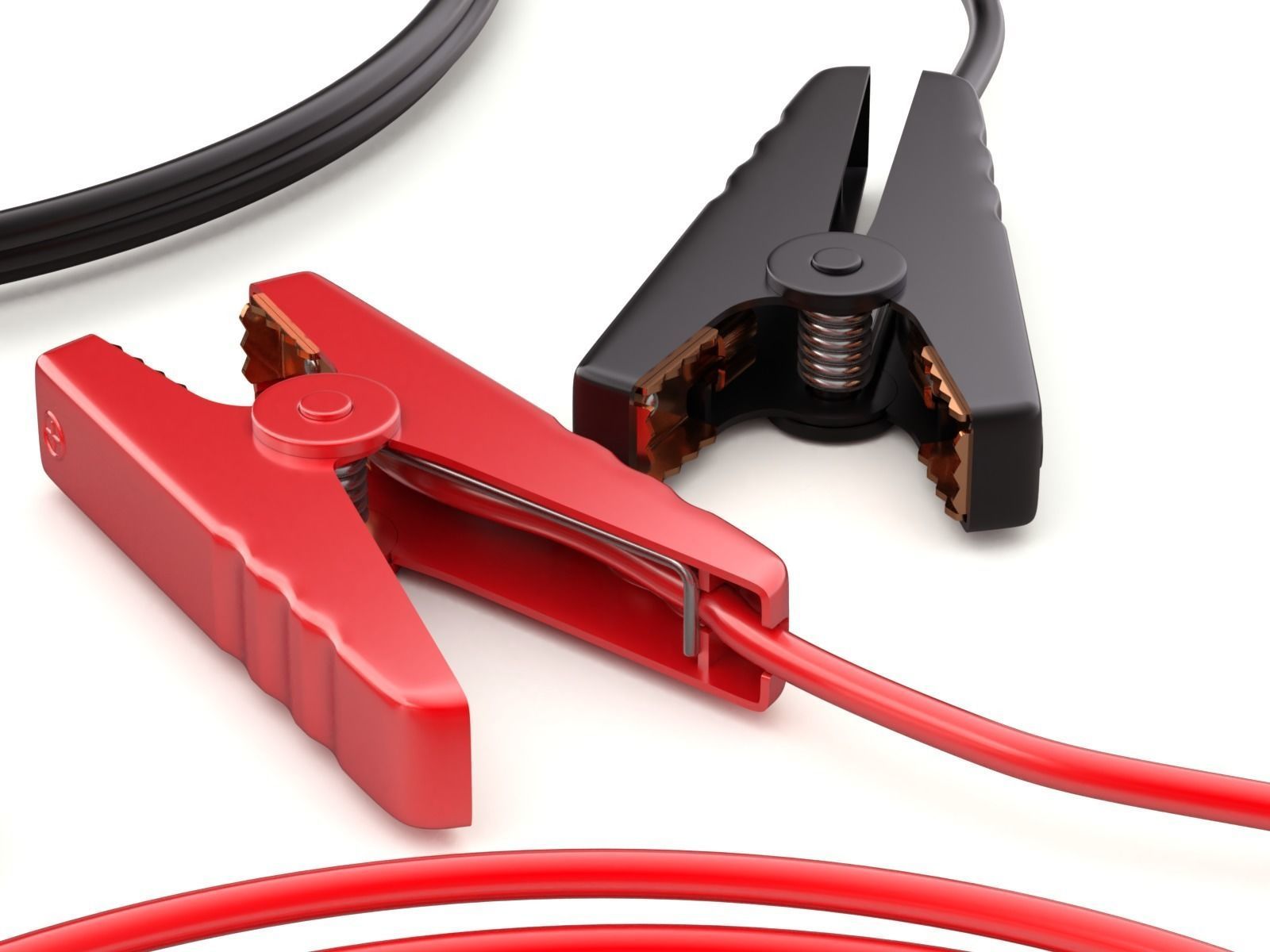 Car Jump Starter Clamps 3D model | CGTrader