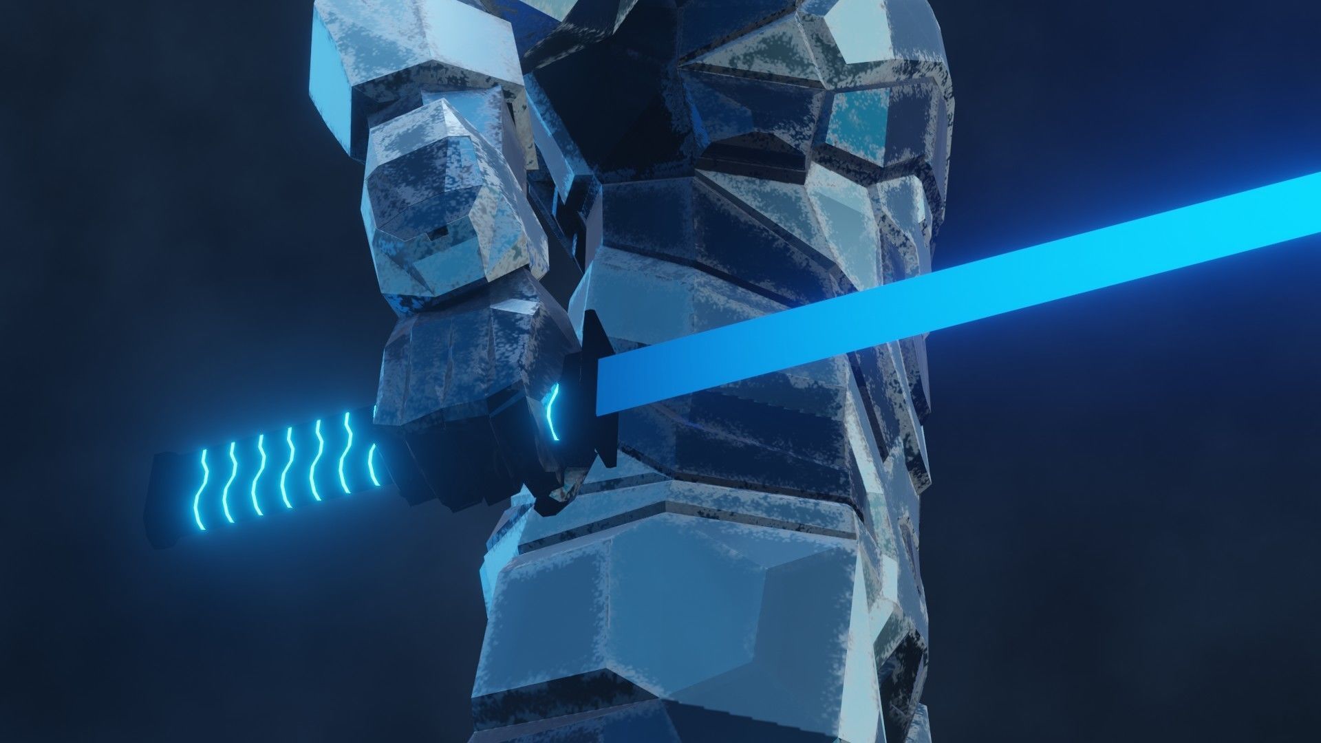 3D model Scifi Lowpoly Robot - SLR VR / AR / low-poly | CGTrader